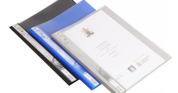 Report File (Transparent Top) A4 pack Of 20