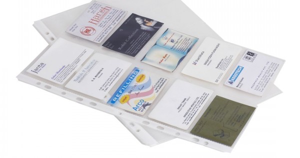 Sheet Protector (20 Cards) Pack of A4